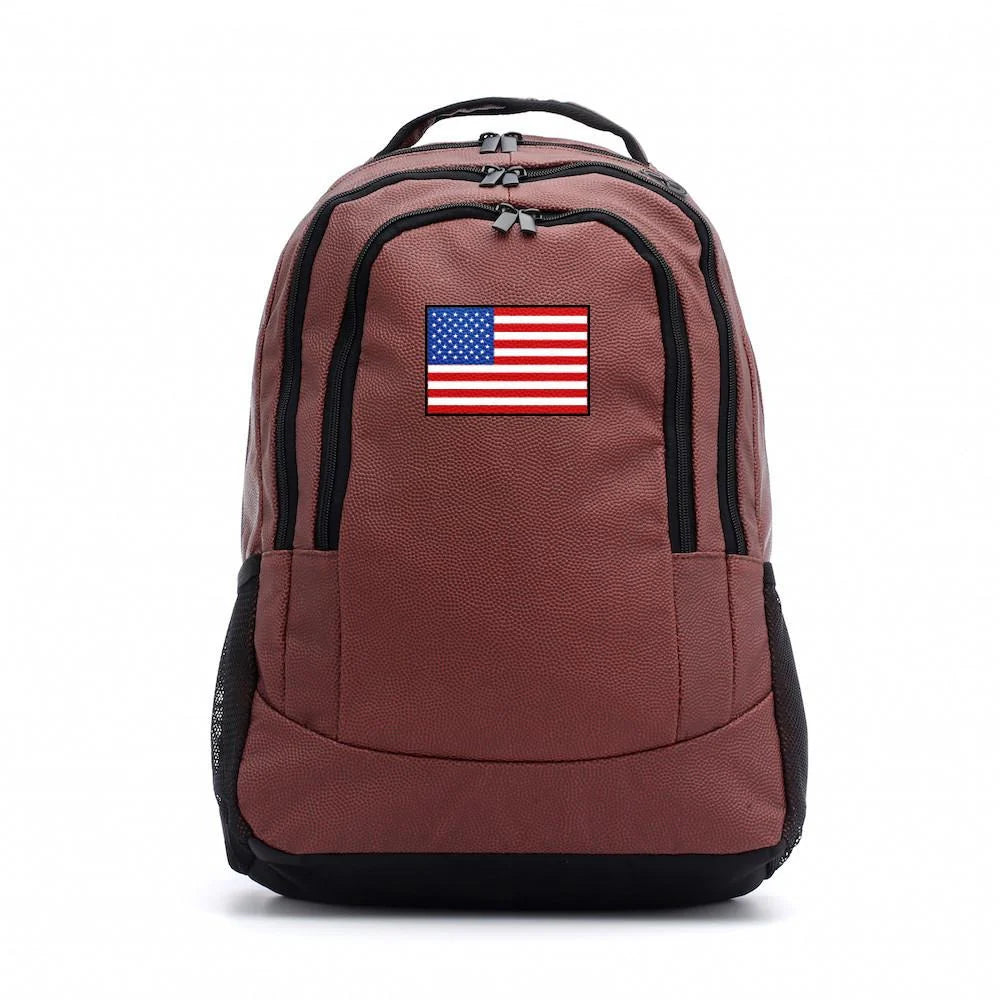 Zumer Sport 18" Football Backpack with USA Flag – Strong Suitcases ...