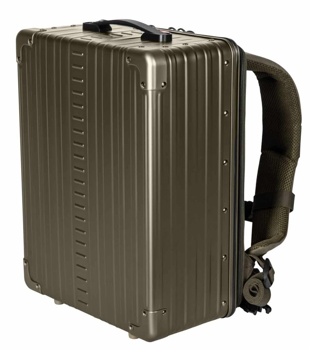 Aleon 16″ Aluminum Hybrid Vegan Backpack-Strongsuitcases.com – Strong ...